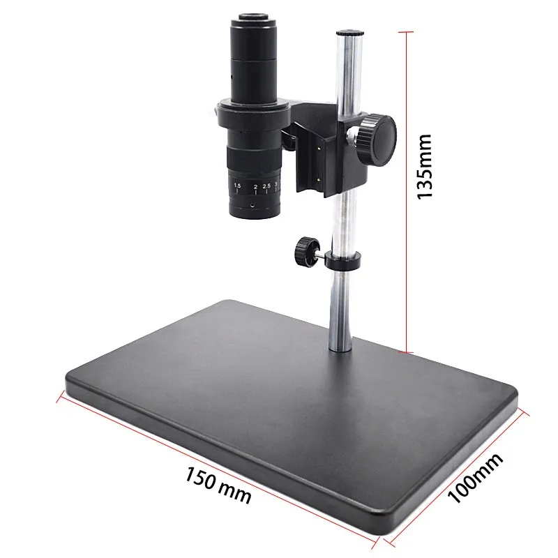 10X-180X Optical C-Mount Lens 14MP HD USB Camera Microscope