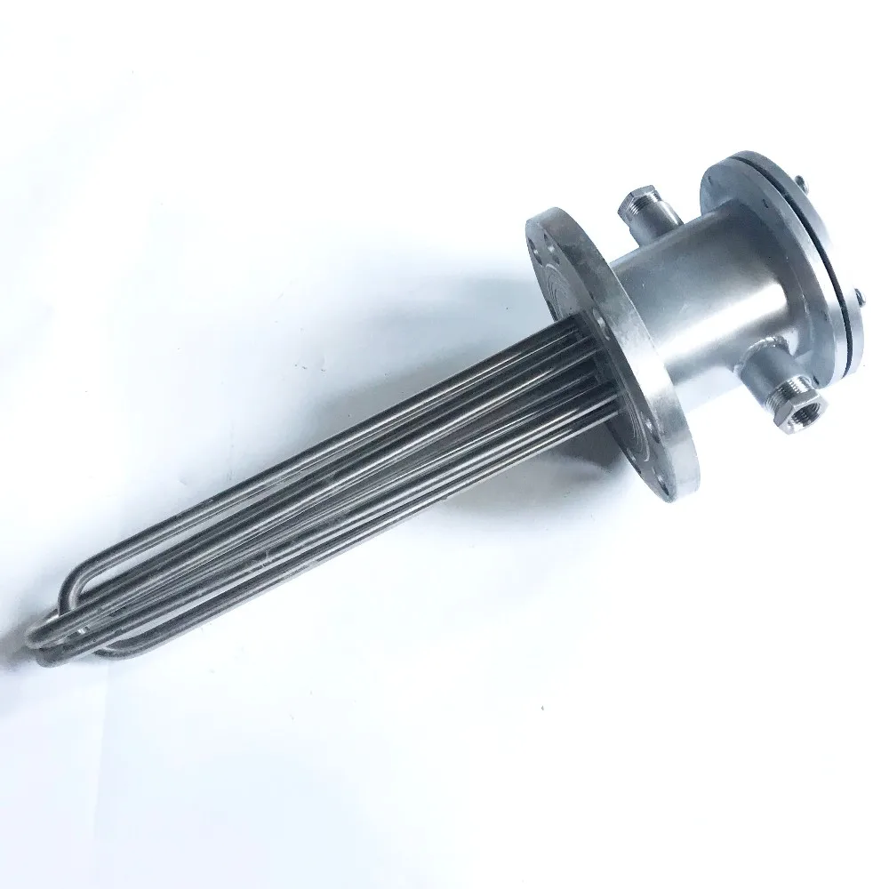 380v 440v Immersion Heater Element 3 Phase Flanged Heater For Heating ...