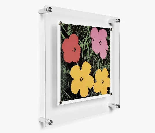 Glass Wall Mounted Acrylic Photo Frames,Acrylic Wall Mount Picture ...