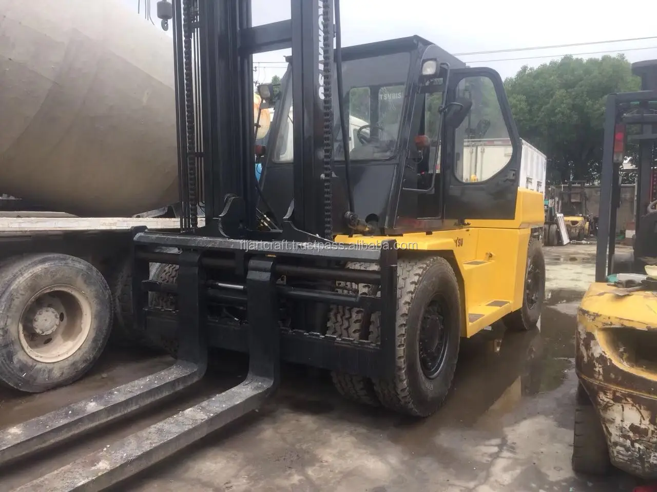 2015 Komatsu Fd150-7 15 Ton Heavy Duty Diesel Forklift For Sale - Buy ...