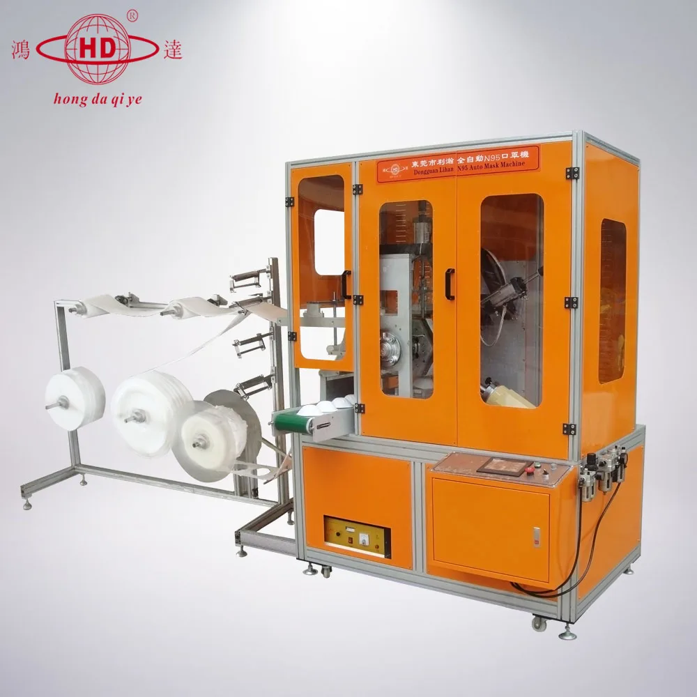 Auto N95 Nuisance Dust Mask Machine,Shell Shape Dust Respirator Mask ...