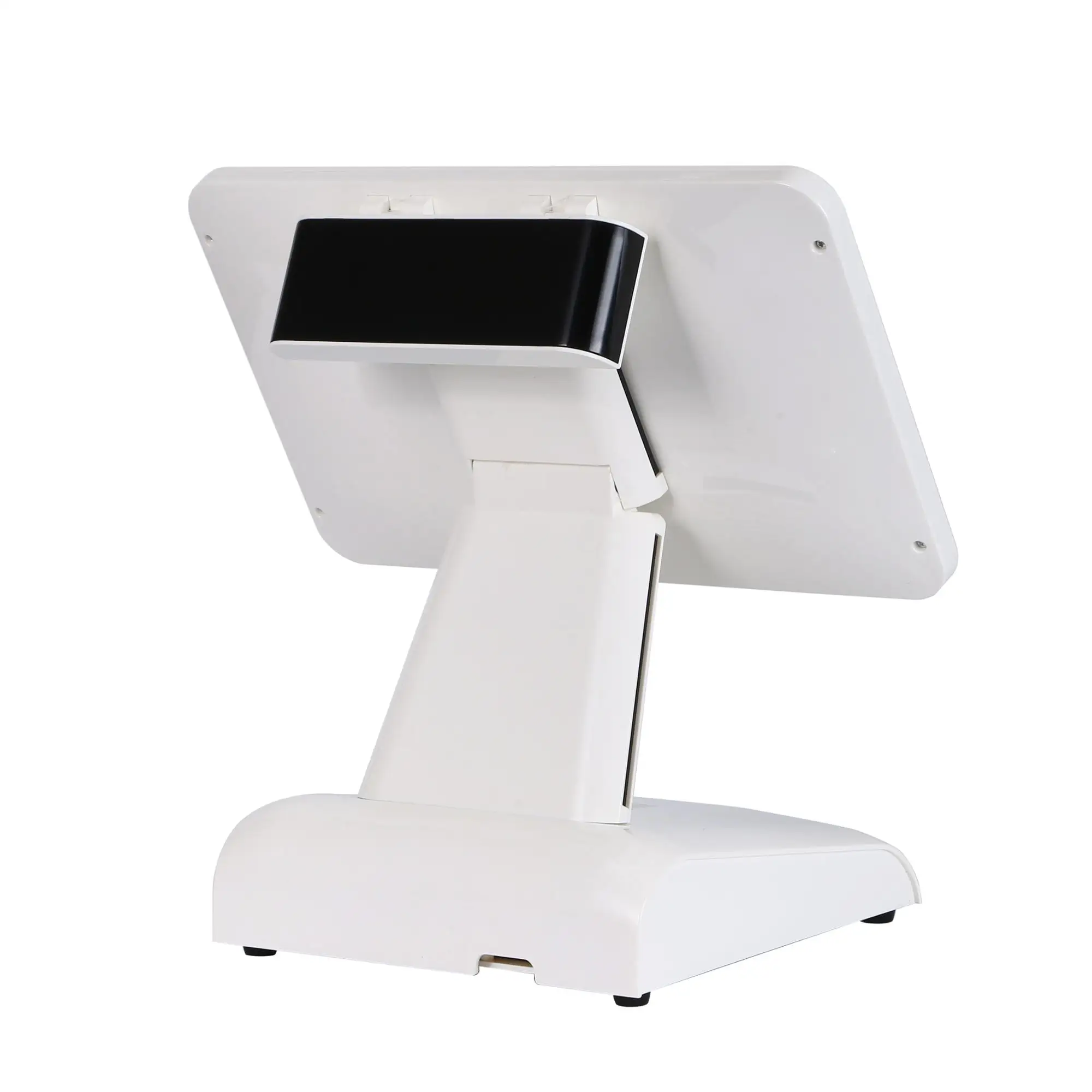 Adjustable Lcd Mount Folding Metal Desk Pos Stand With Vesa Hole - Buy ...