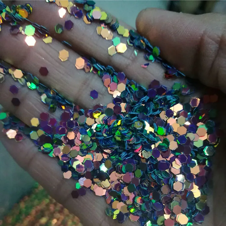 Glitter Sequins Big Color Changing Glitter For Nail Art Makeup Face ...