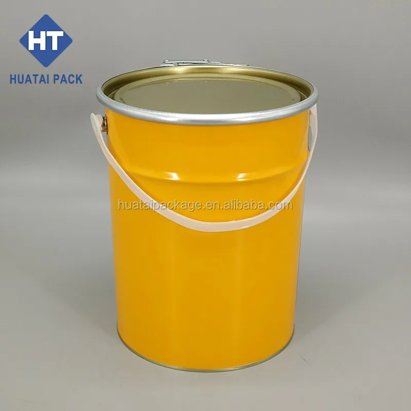 5 Liters Tin Containers With Lock Ring Lid,Factory Directly Sale 5l ...