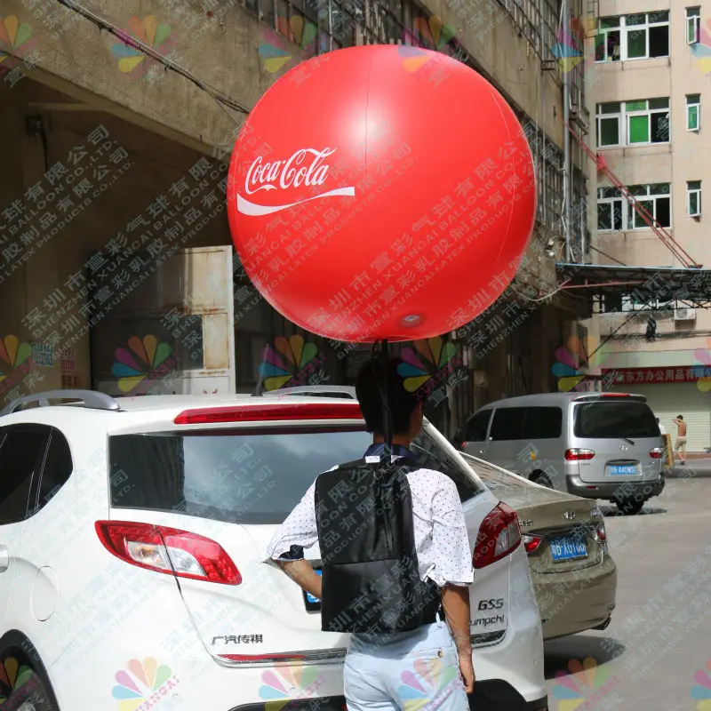 Inflatable Backpack Balloon/advertising Inflatable Lighting Baloon ...