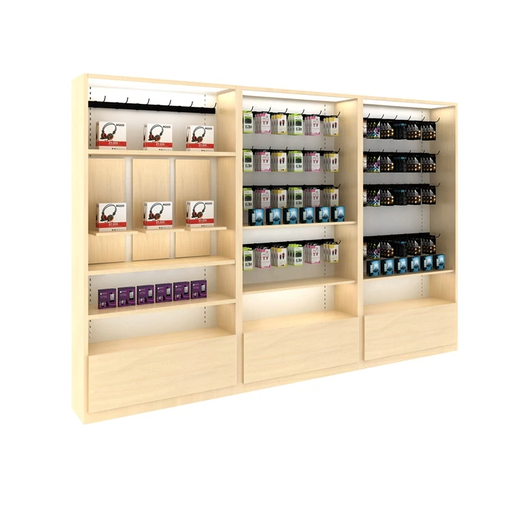 Newest Wood Mobile Phone Accessories Shop Displays Stand/ Display ...