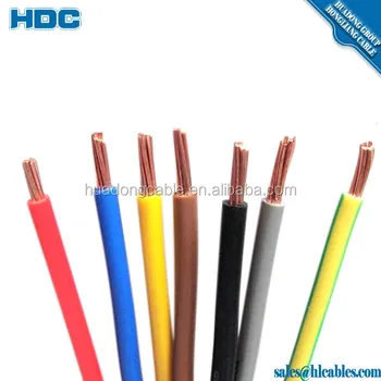 Jis Standard Vsf Hvsf Single Core Flexible Cable 0.5mm2 0.75mm2 1.25mm2 ...