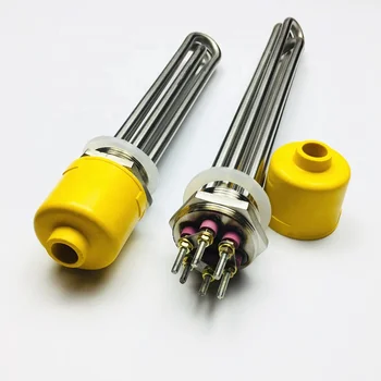 2kw 3kw 5kw 6kw 9kw 12kw Threaded Tubular Rod Heating Element Boiler ...