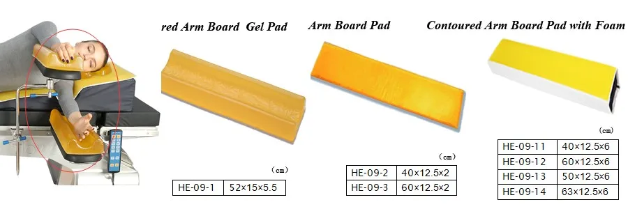Medical Surgery Use Gel Lateral Positioning Pad for Protecting Patients