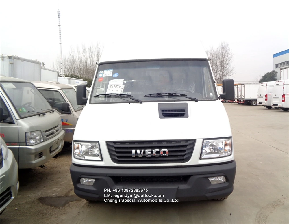 China Naveco High Roof Insulated Van Type 4x2 130ps Diesel Engine 2 ...