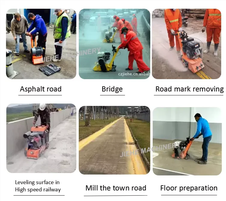 Concrete Scarifier Milling Machine - Efficient Road Construction