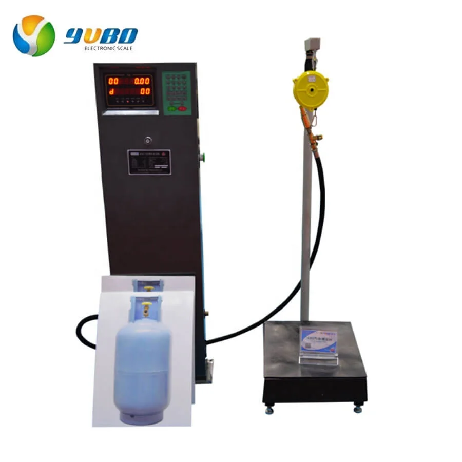 YUBO LCD Display LPG Gas Filling Machine Scale - Customized Support