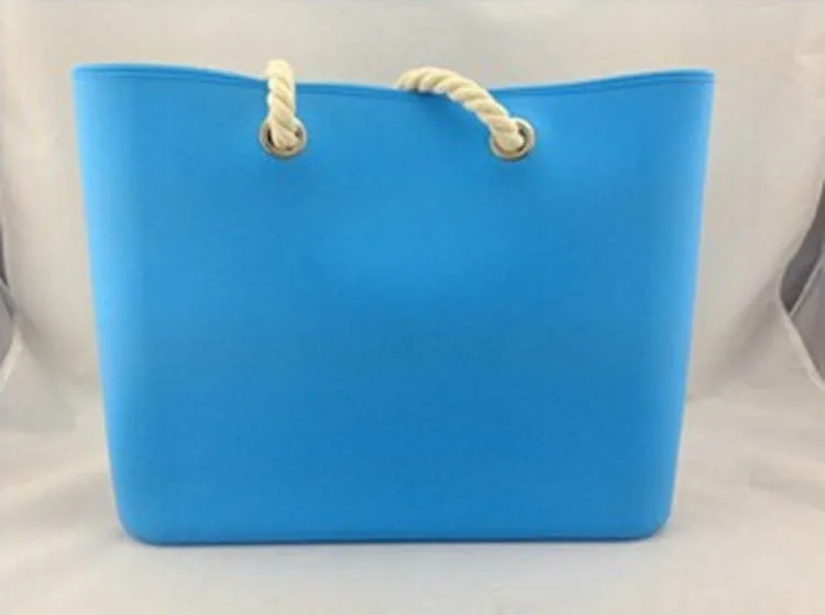 Handbag Women Silicon Beach Bag Candy Color Silicone Shoulder Bag - Buy ...