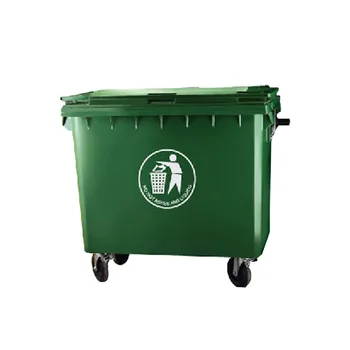En840 Plastic Waste Container Recycle Bin 660l Wheelie Bin - Buy ...