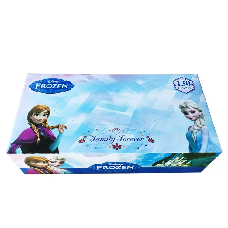 Custom 3ply Pink Color Facial Tissue Fashionable Design - Buy Color ...