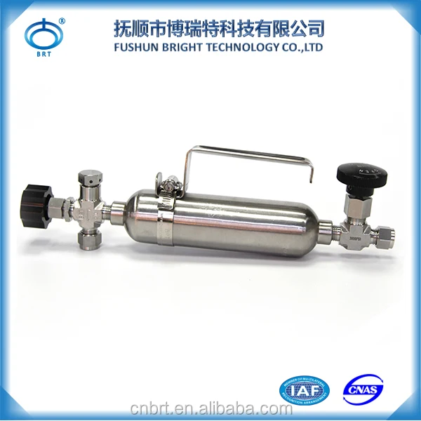 Bpy-150cc Swagelok No Welding Lpg Sample Cylinders/bottles Petroleum ...