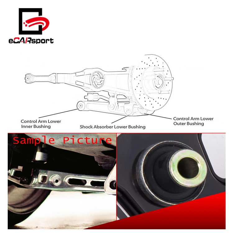 Racing Rear Lower Control Arm For Honda Civic 88-95 With Polyeurathane ...