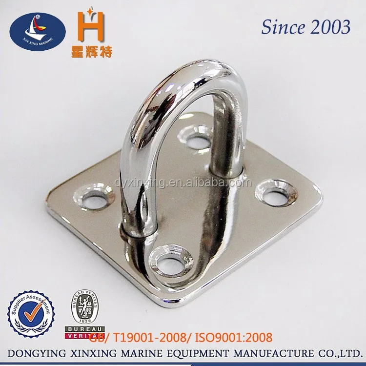 Sailboat Accessories Stainless Steel Marine Rigging Oval Pad Eye Plate ...