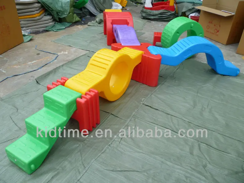 Kids Plastic Obstacle Course - Eco-Friendly & Durable Playset for Ages ...