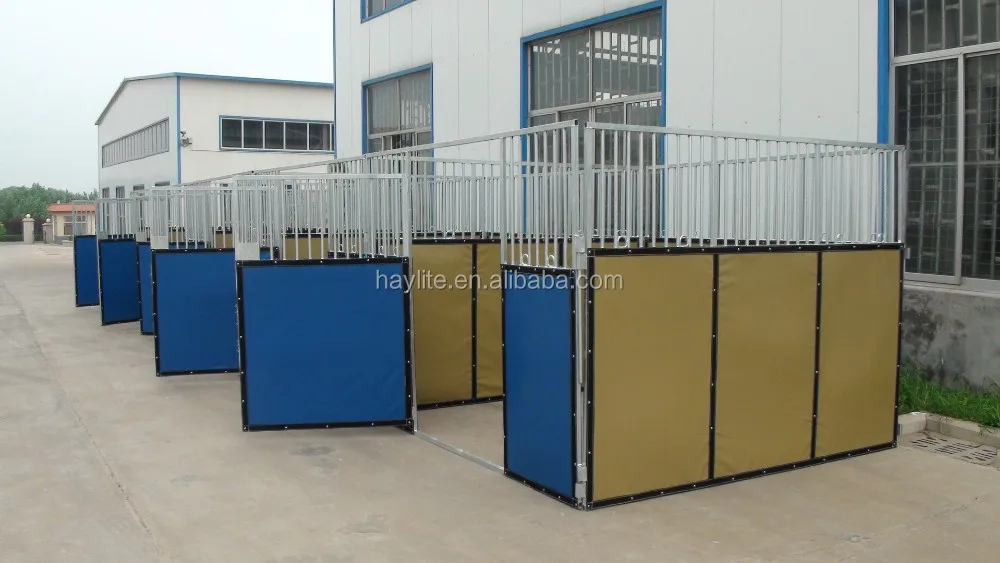 Portable Galvanized Steel Pipe Horse Stable Fence Panel As Paddock ...