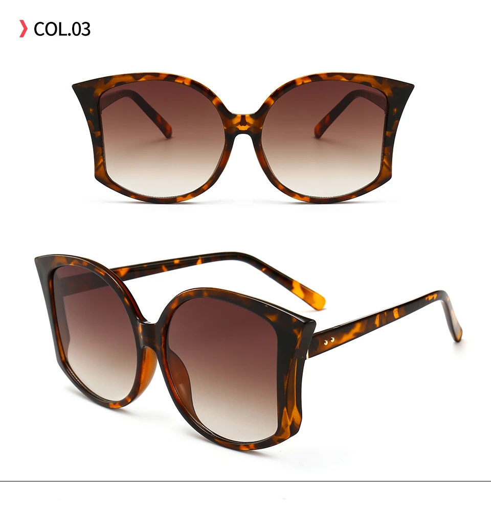 21337 Superhot Eyewear 2018 Special Cateye Style Sun Glasses Pc Frame