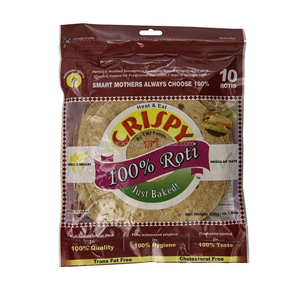 Arabic Bread Packaging - Heat Seal & Handle Bakery Bag