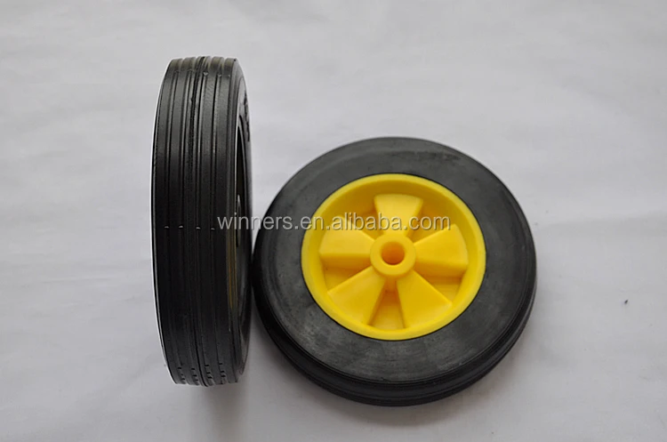 6x1.5 Solid Rubber Wheel - Buy China High Quality 6 Inch Powder Solid ...