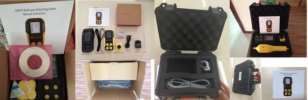 Handheld Flue Gas Analyzer,Nox,Sox,Co2,Co,O2 Ambinent Gas Detector ...