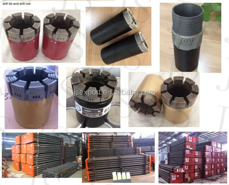 BQTK BQ3 NQ2 NQ3 NQTT HQTT Impregnated Diamond Core Drill Bits