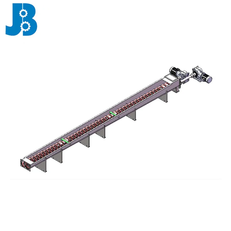 Professional Custom Shaftless Screw Auger Conveyor - Buy Screw Auger ...