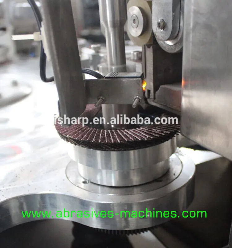 China Full Automatic Flap Disc Abrasive Machine - Buy China Full ...