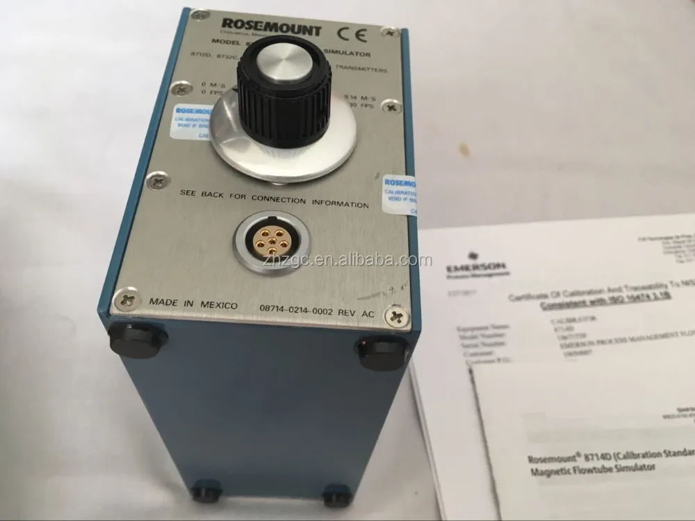 Emerson Caudalímetro Magnético Simulador De Emerson 8714dq4 - Buy ...