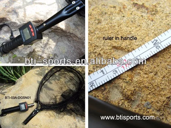 Digital Scale With Ruler Trout Fishing Landing Net(b) - Buy Aluminum ...