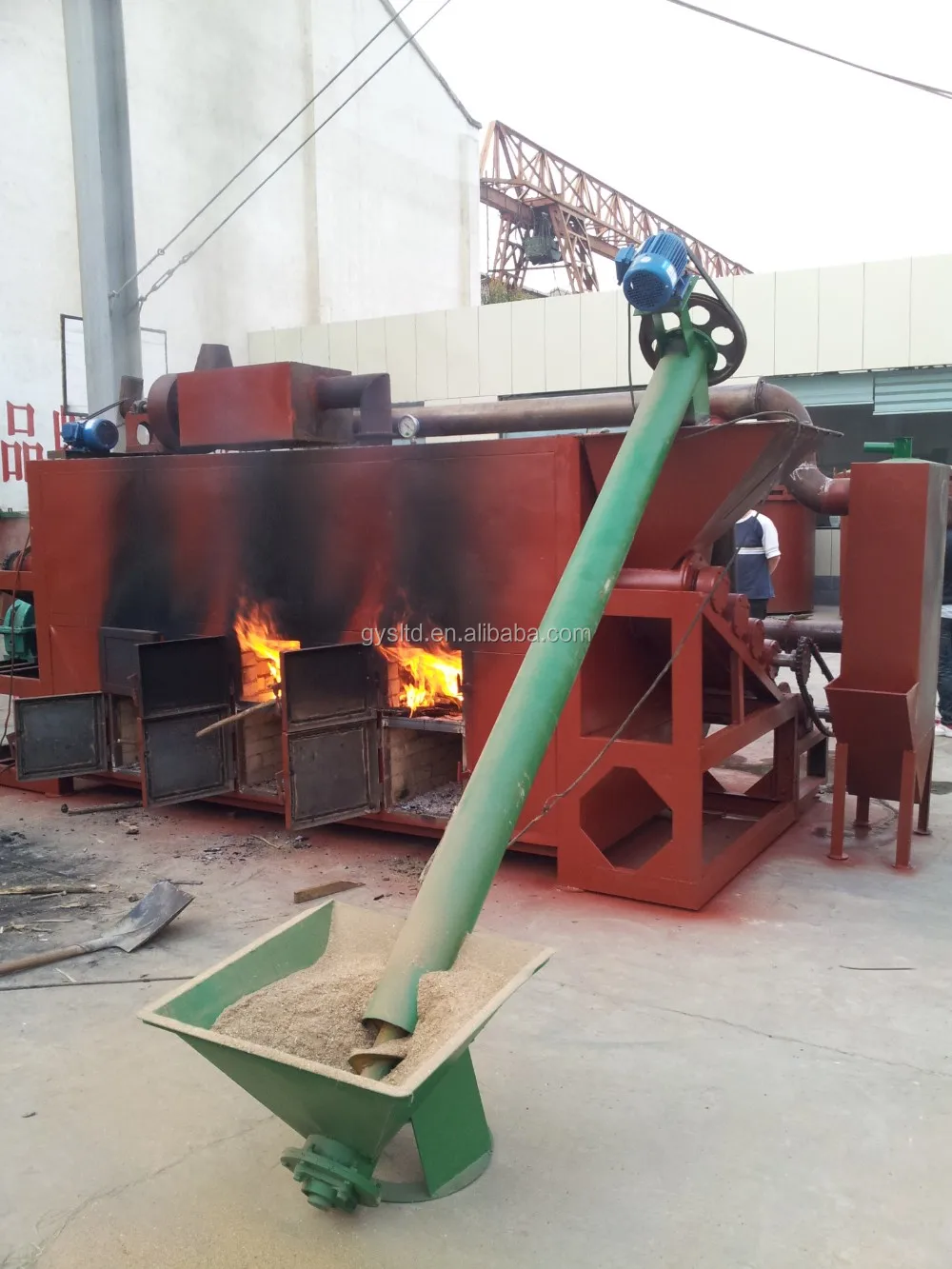 Big Capacity Continuous Biochar Machine - Buy Continuous Biochar ...