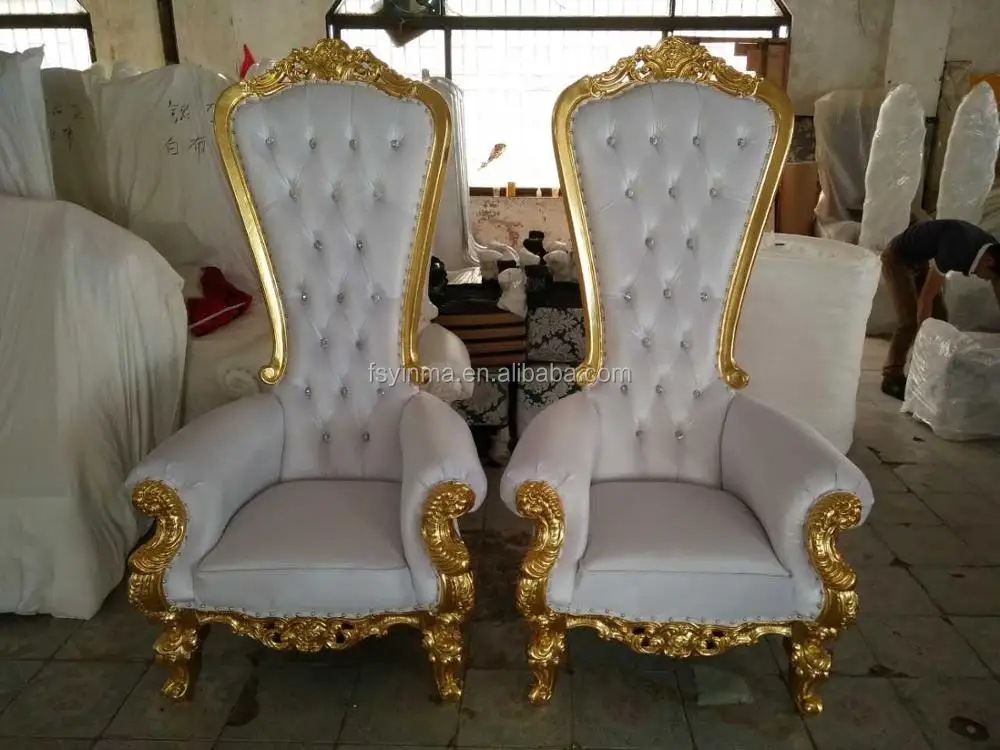 Hot Sale Factory Price Luxury High Back Throne Chairs For Party - Buy ...
