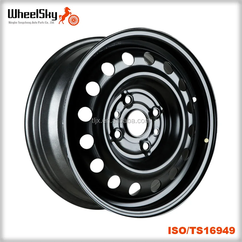 15 Inch 15x6.0 4x114.3 Black Steel Wheel Rim For Passenger Car - Buy ...