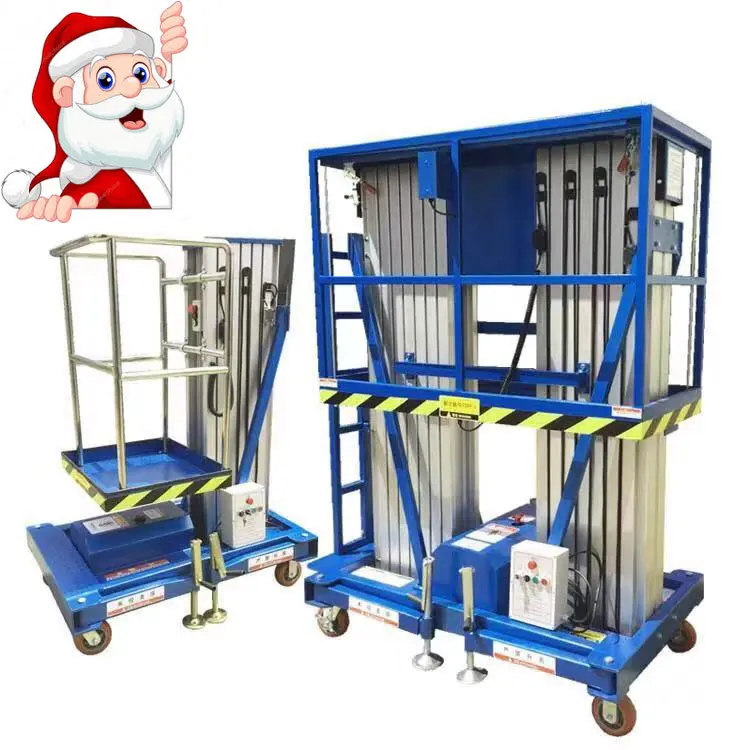6m Portable One Person Operate Aluminium Man Lift - Buy Push Around ...