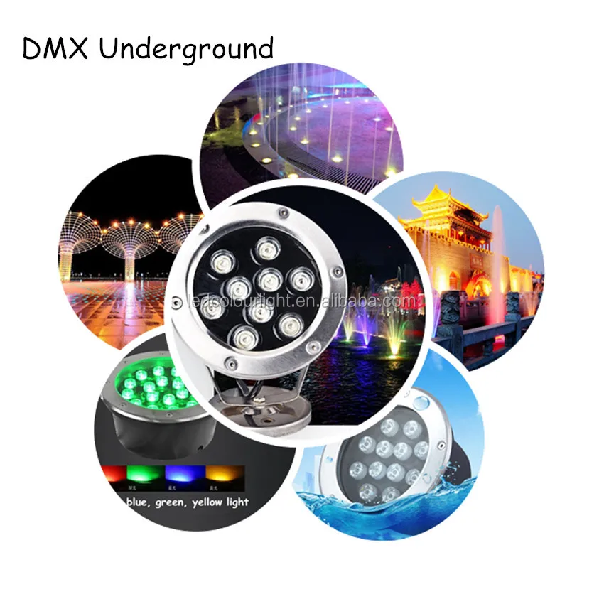 External Control Rgb Led Digital Tube 32leds M Led Outdoor Light Dmx ...
