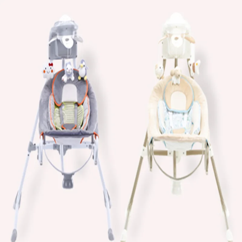 2017 Baby Shaking Bed Baby Sleeping Basket Baby Automatic Cradle Shaker ...