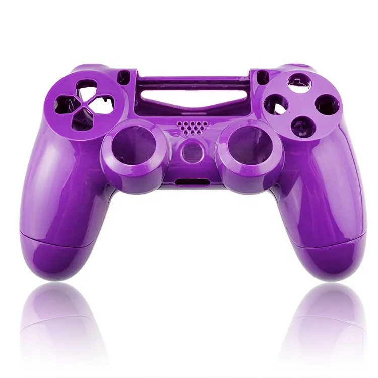 Video Game Parts Purple Polished Controller Housing Case Cover Shell ...