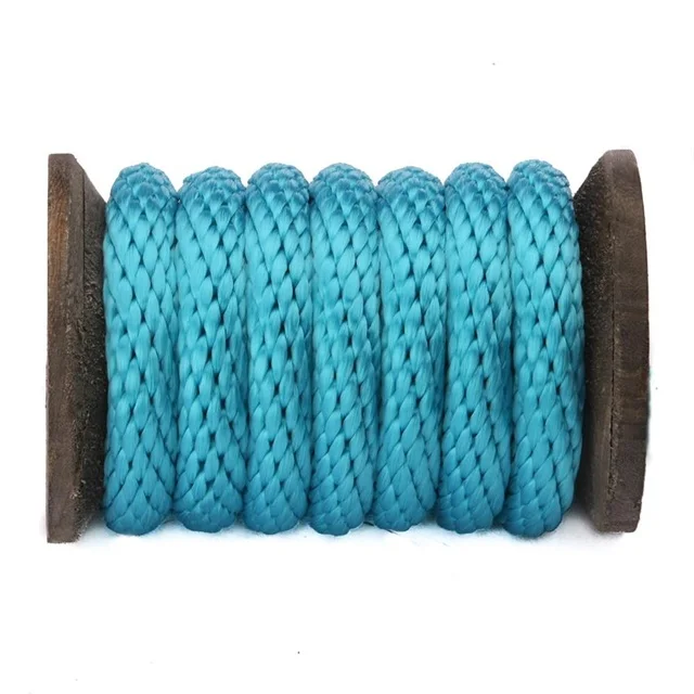 4mm 5mm 6mm Colored Solid Braided Nylon Rope Price For Cheap - Buy ...