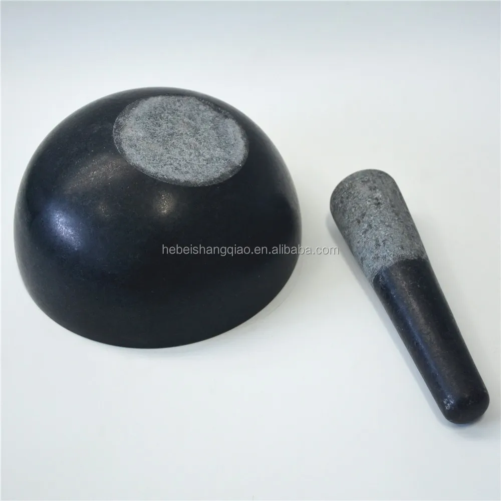 Large Black Granite Pestles Mortars Set - Buy Stone Grinding Bowl,Granite Pestle With Mortar ...