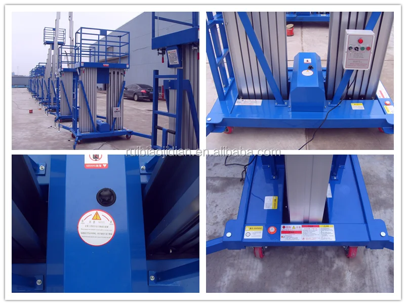 Single Man Aluminum Aerial Lift - 6 to 12 Meter Telescopic