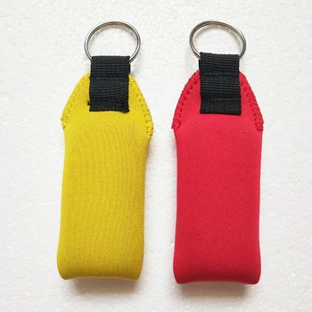 Rectangle Neoprene Floating Keyring Water Buoyant Keychain Key Holder ...