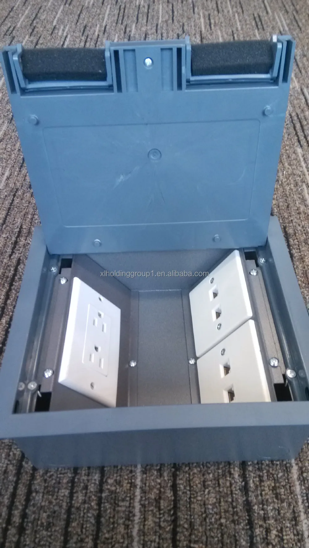 Long Service Life Floor Mounted Socket Box - Buy Network Floor Box For ...