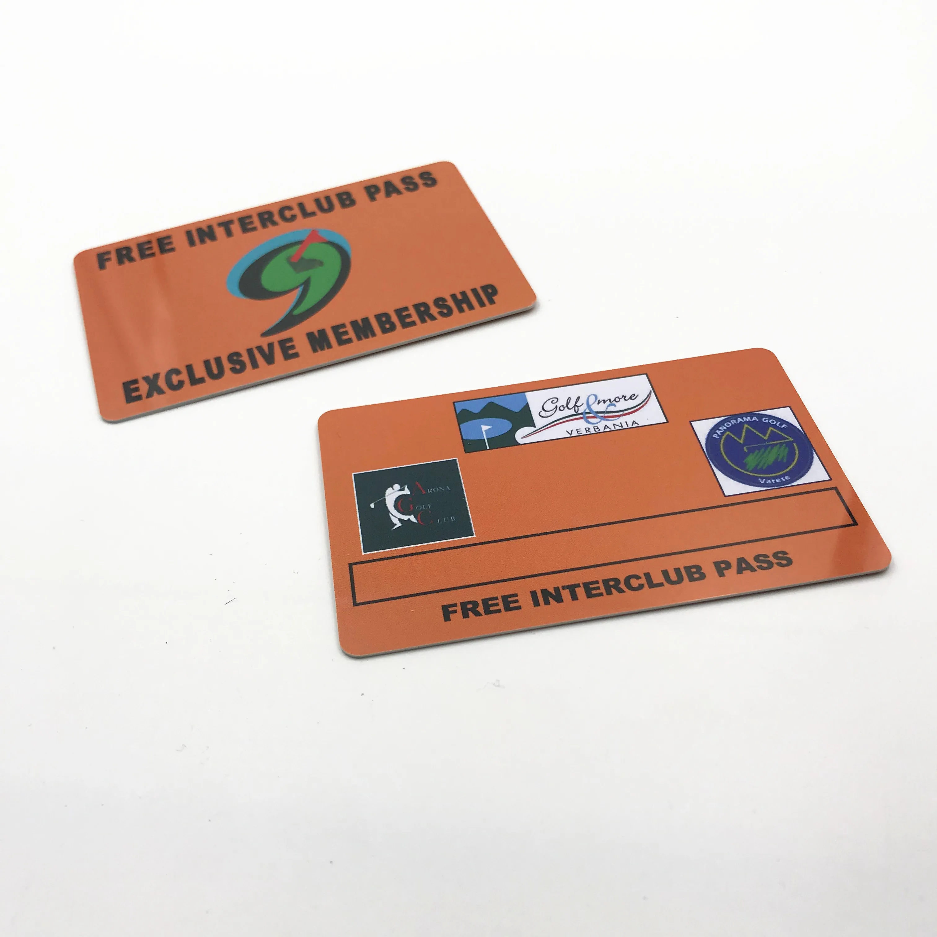 Custom PVC Visiting Cards with Silk Screen Printing & OEM Options
