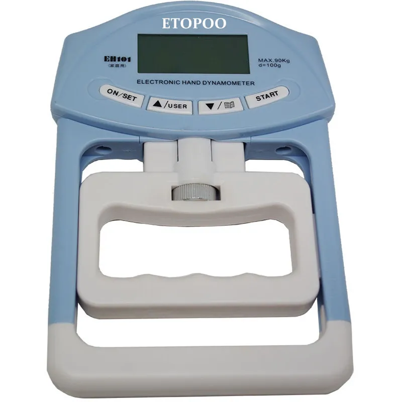 ETOPOO Digital LCD Dynamometer - Measure Hand Grip Strength