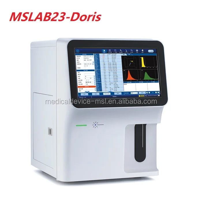 Medical Hematology Lab Equipment Fully Auto Hematology Analyzer/cbc ...