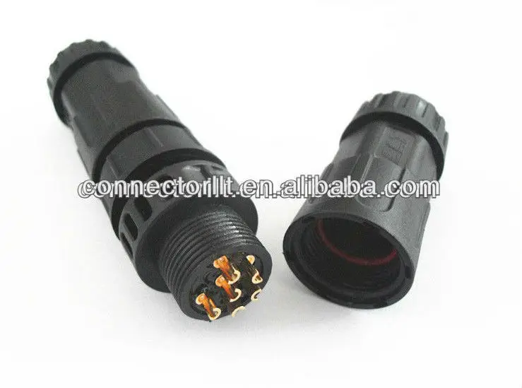 6 Pin Waterproof Connector - Buy 6 Pin Connector,Bayonet Lock Cable ...