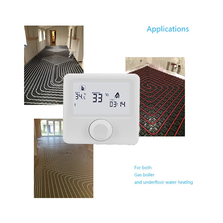 Wireless Remote Floor Heating Control Thermostat Used For Underfloor ...